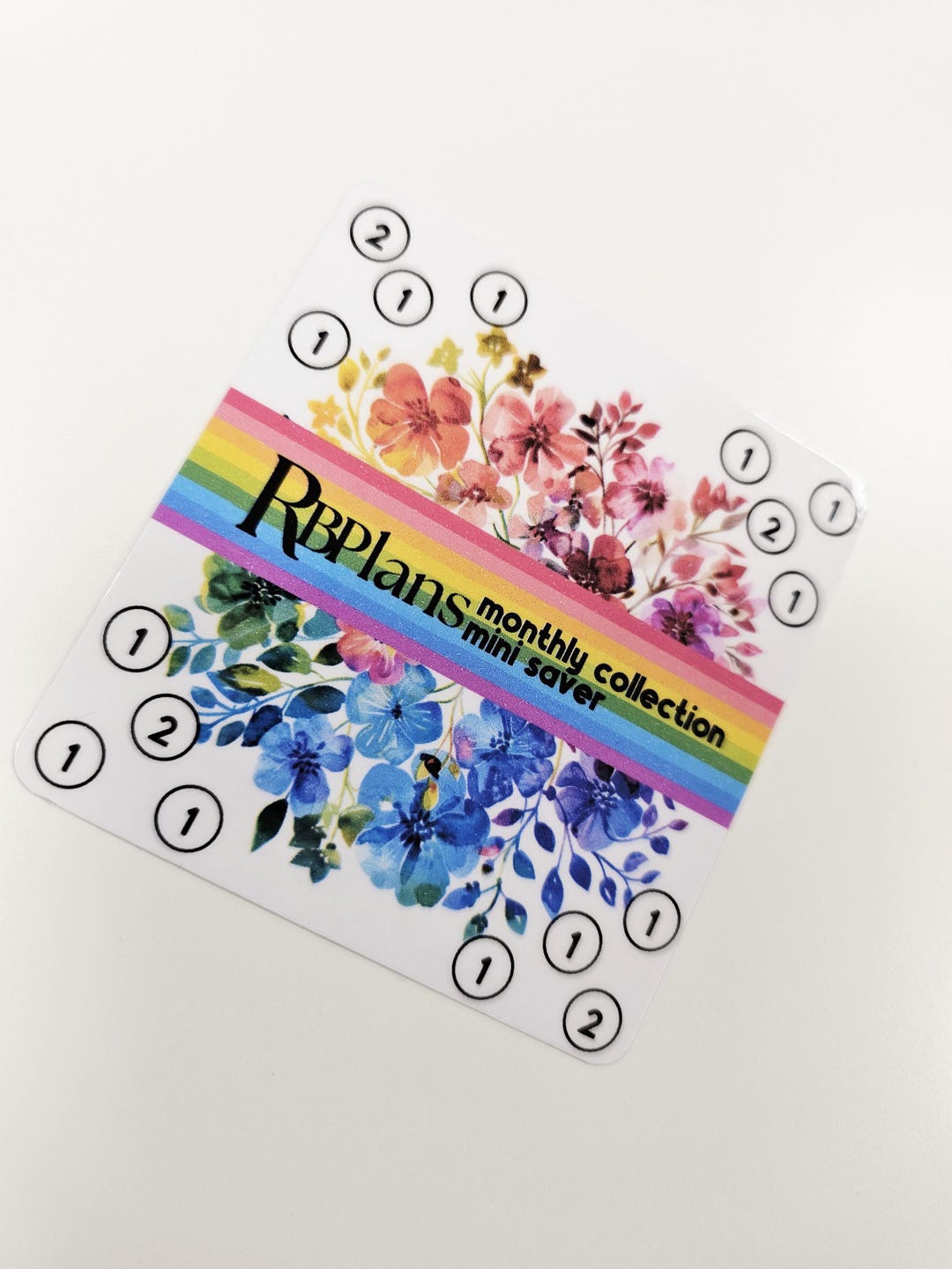 Monthly Collection Mini Saver | Cash Stuffing | Rainbow Budgets & Plans ...