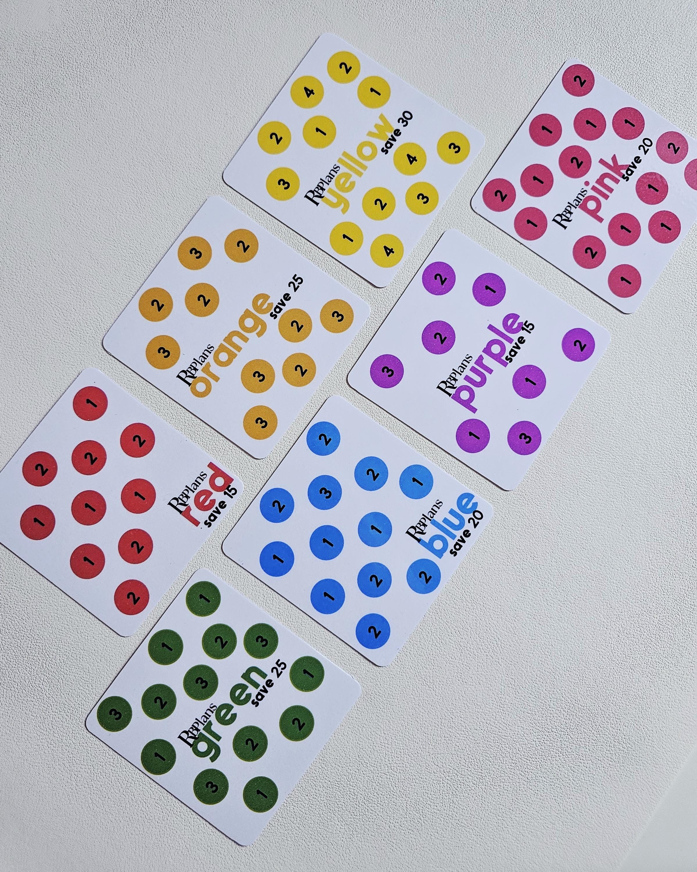 Save the Rainbow Mini Savers Collection | Cash Stuffing | Rainbow ...