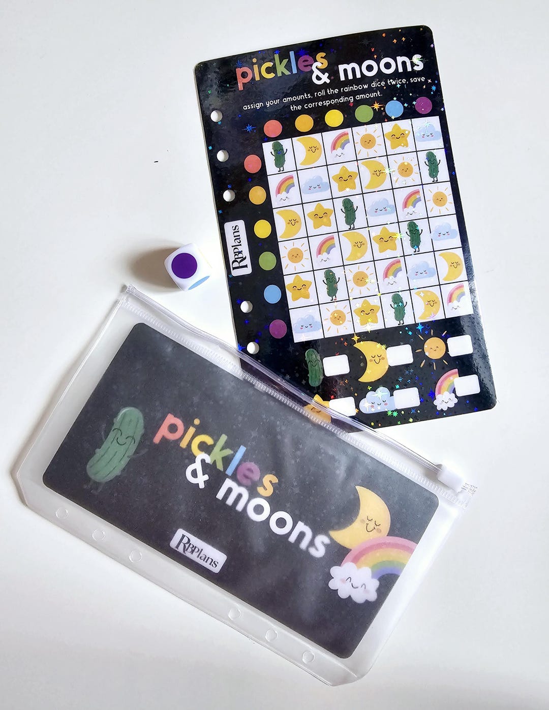 Pickle's and Moon's | Savings Challenge | Cash Envelope | Rainbow ...