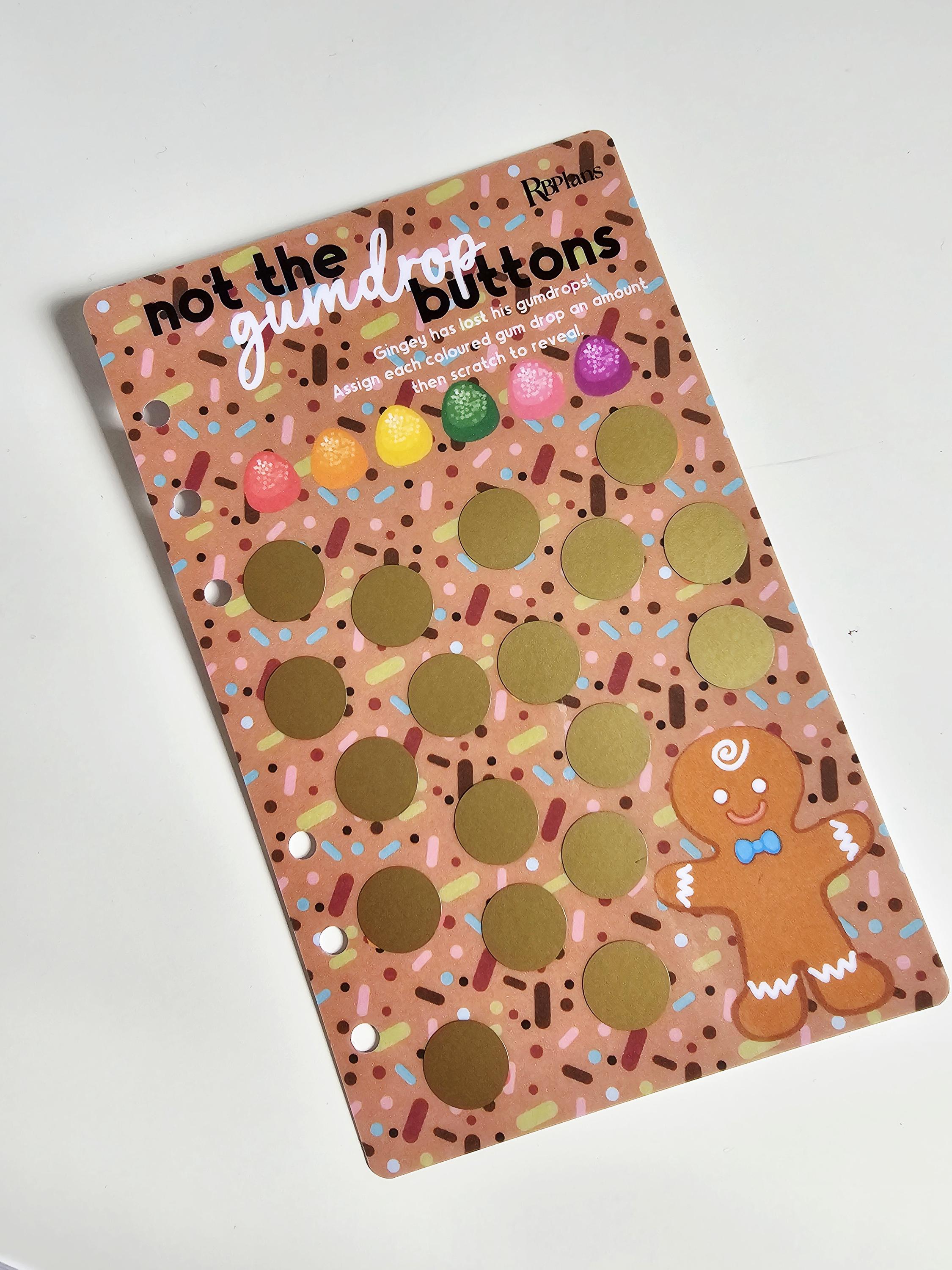 Not the Gumdrop Buttons | Savings Challenge | Cash Envelope | Rainbow ...