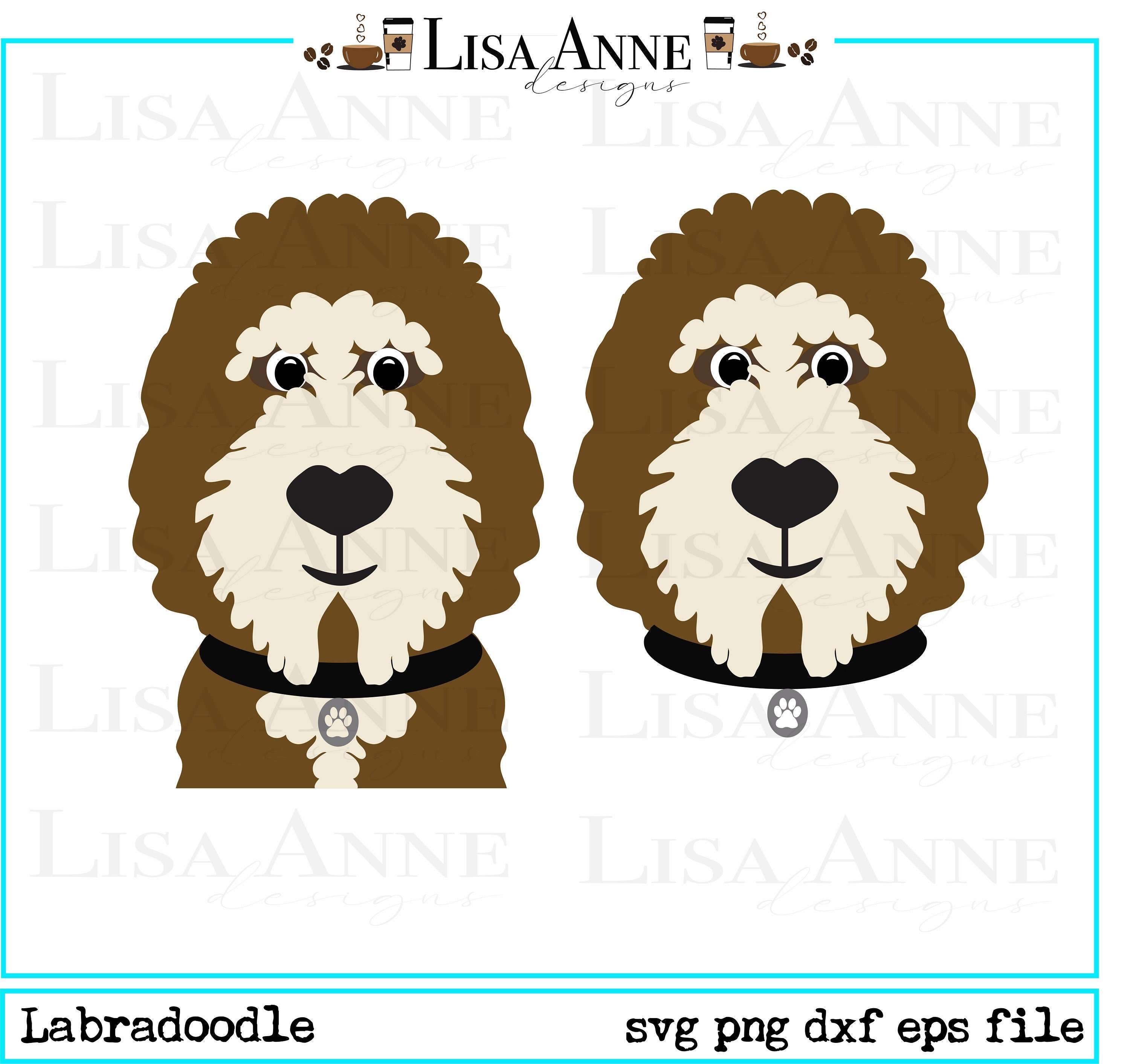 Labradoodle SVG, Doodle SVG, Labradoodle Cut File for Silhouette and ...