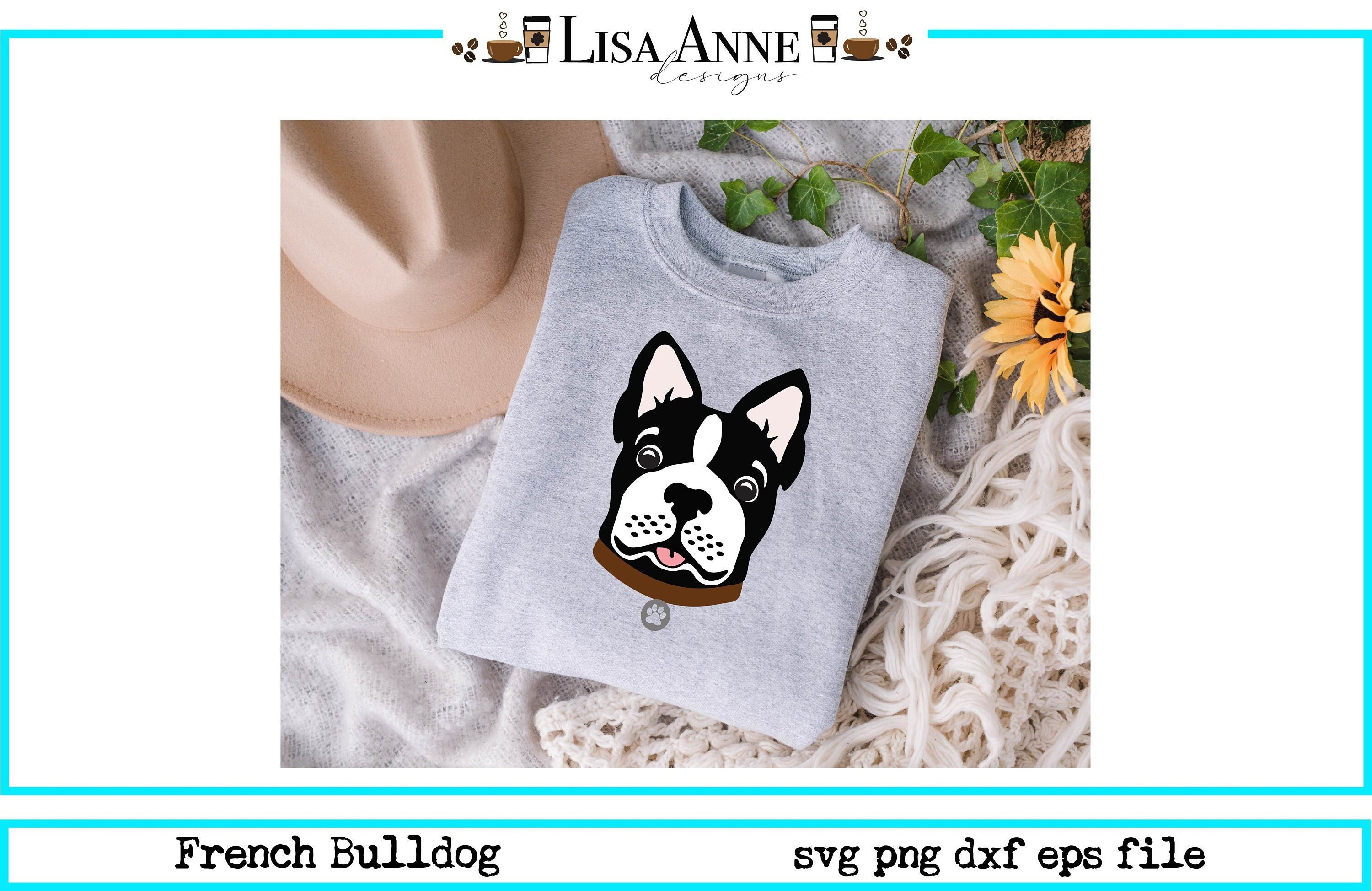 Frenchie Svg File | French Bulldog Svg File Instant Download for ...
