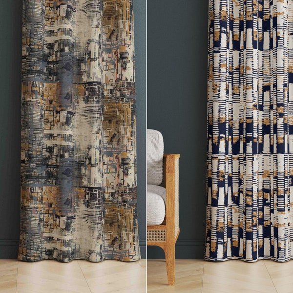 Contemporary Drapery - Etsy