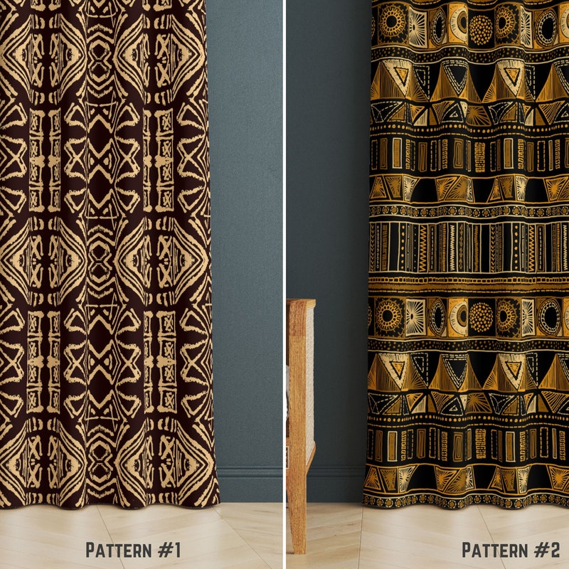 Ethnic Eyelet Curtains - Etsy