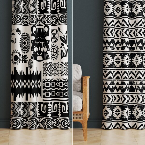 Black and White African Patterns - Etsy