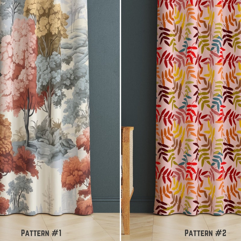 Tree Curtains - Etsy