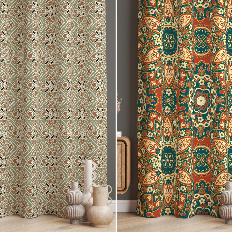 Indian Curtains - Etsy