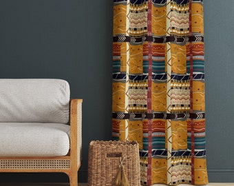 Checked Window Drape, Stylish Decorative Shade for Kitchen, Plaid ...