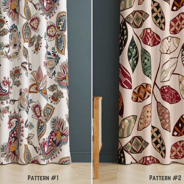 Rustic Curtains - Etsy