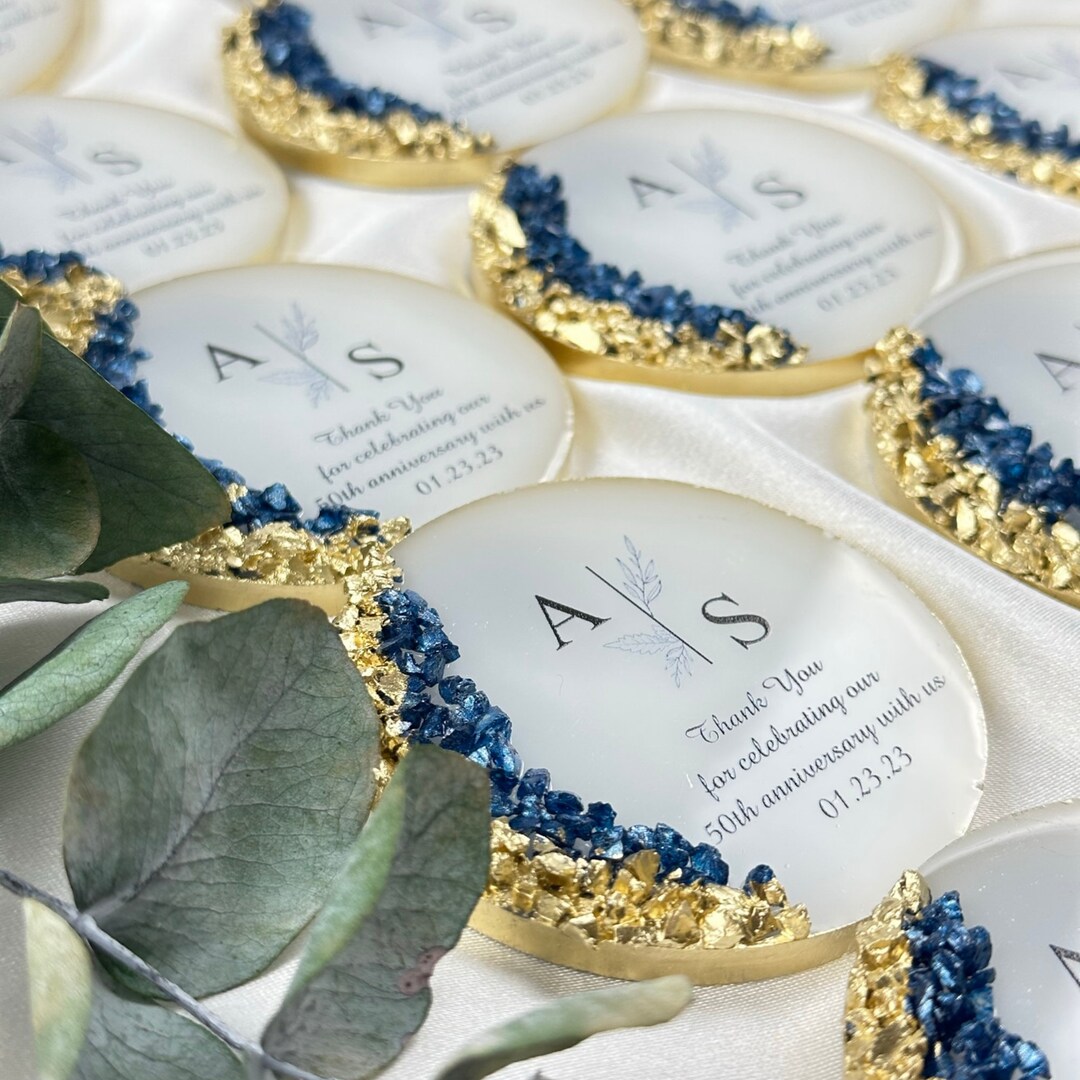 Wedding Party Favors for Guests, Resin Magnet, Epoxy Magnet Favors ...