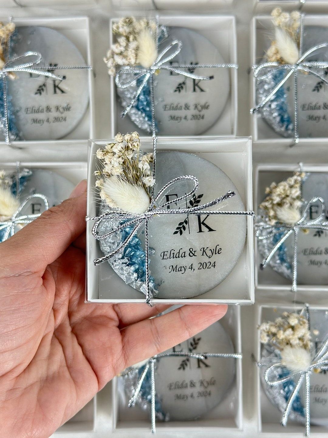 Personalized Wedding Party Gifts for Guests, Save the Date Magnet ...