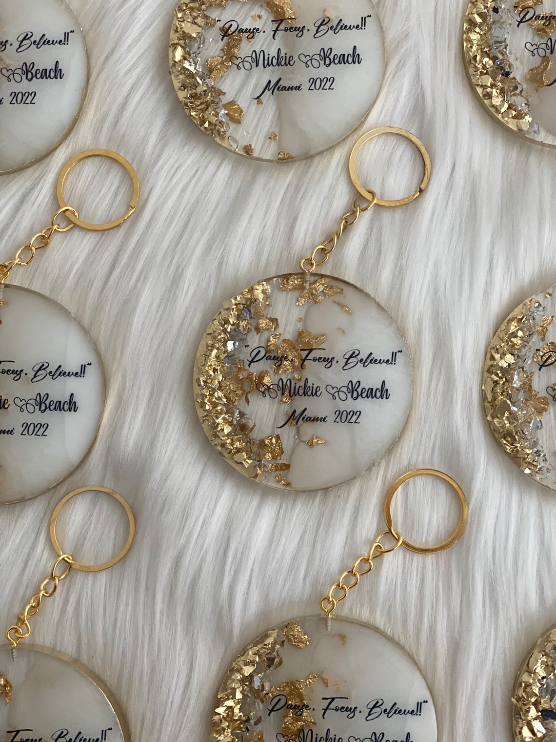 Wedding Favor Wedding Keychain Epoxy Keychain Engagement - Etsy