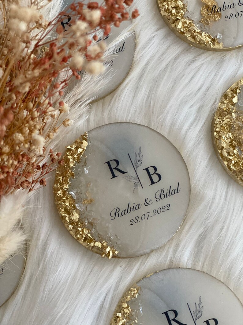 Wedding Guest Gift Wedding Magnet Wedding Favors Engagement - Etsy