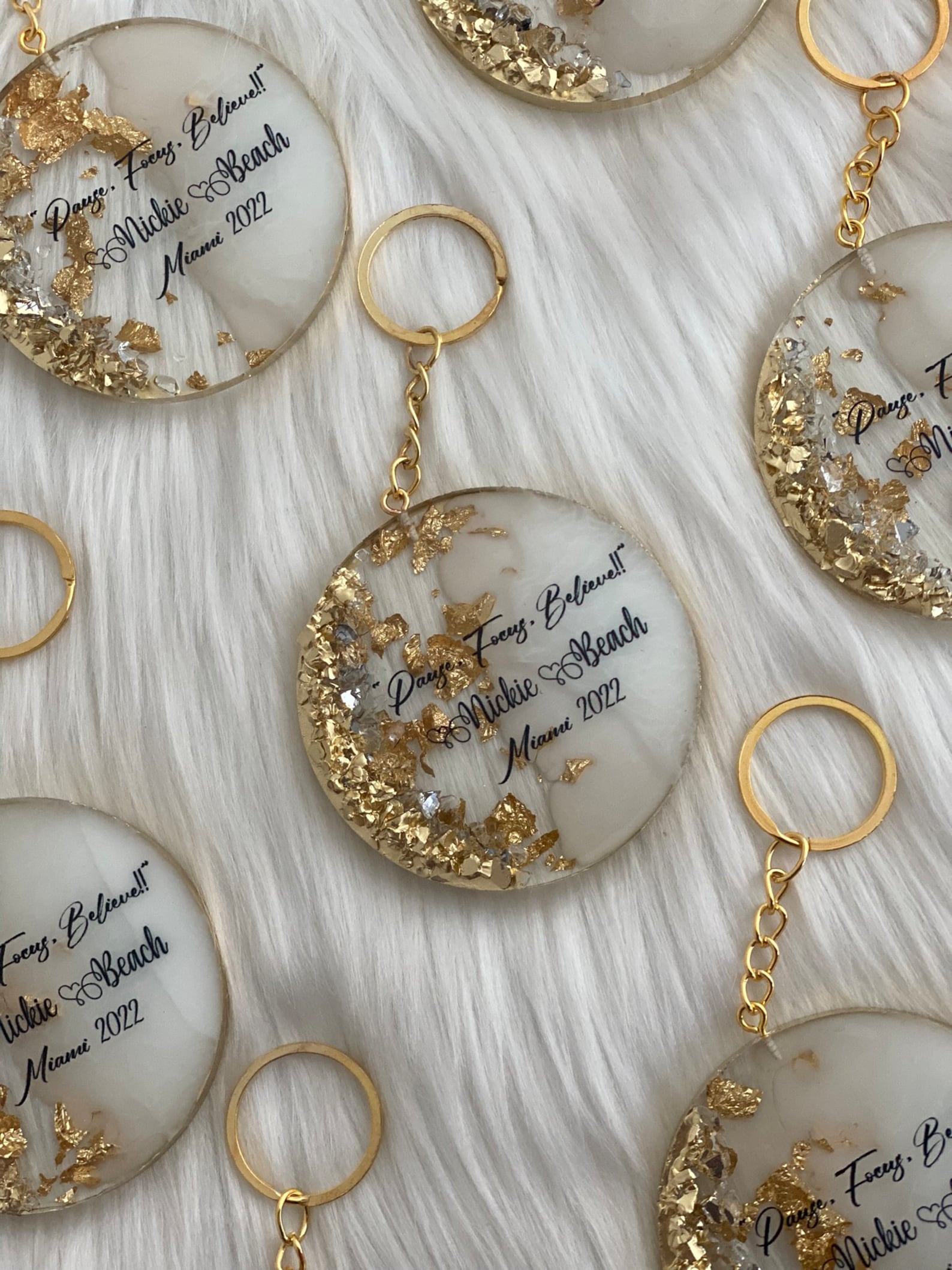 Wedding Favor Wedding Keychain Epoxy Keychain Engagement - Etsy