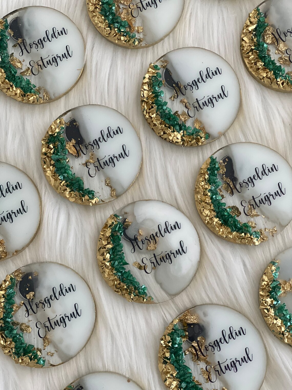 Wedding Magnet Wedding Favors Epoxy Magnet Engagement - Etsy