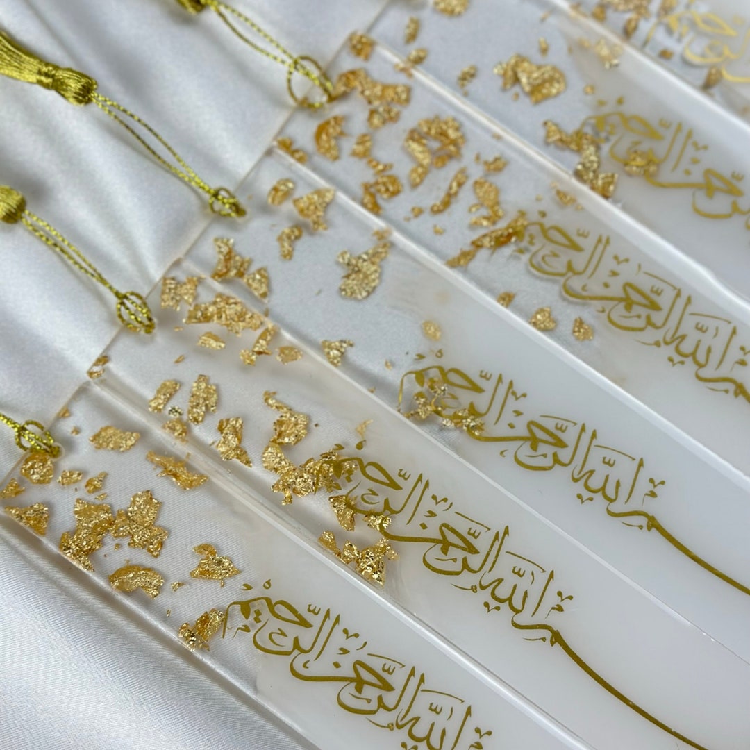 Ramadan Mubarak Bookmark Gift, Epoxy Resin Bookmark, Ameen Gift, Eid ...