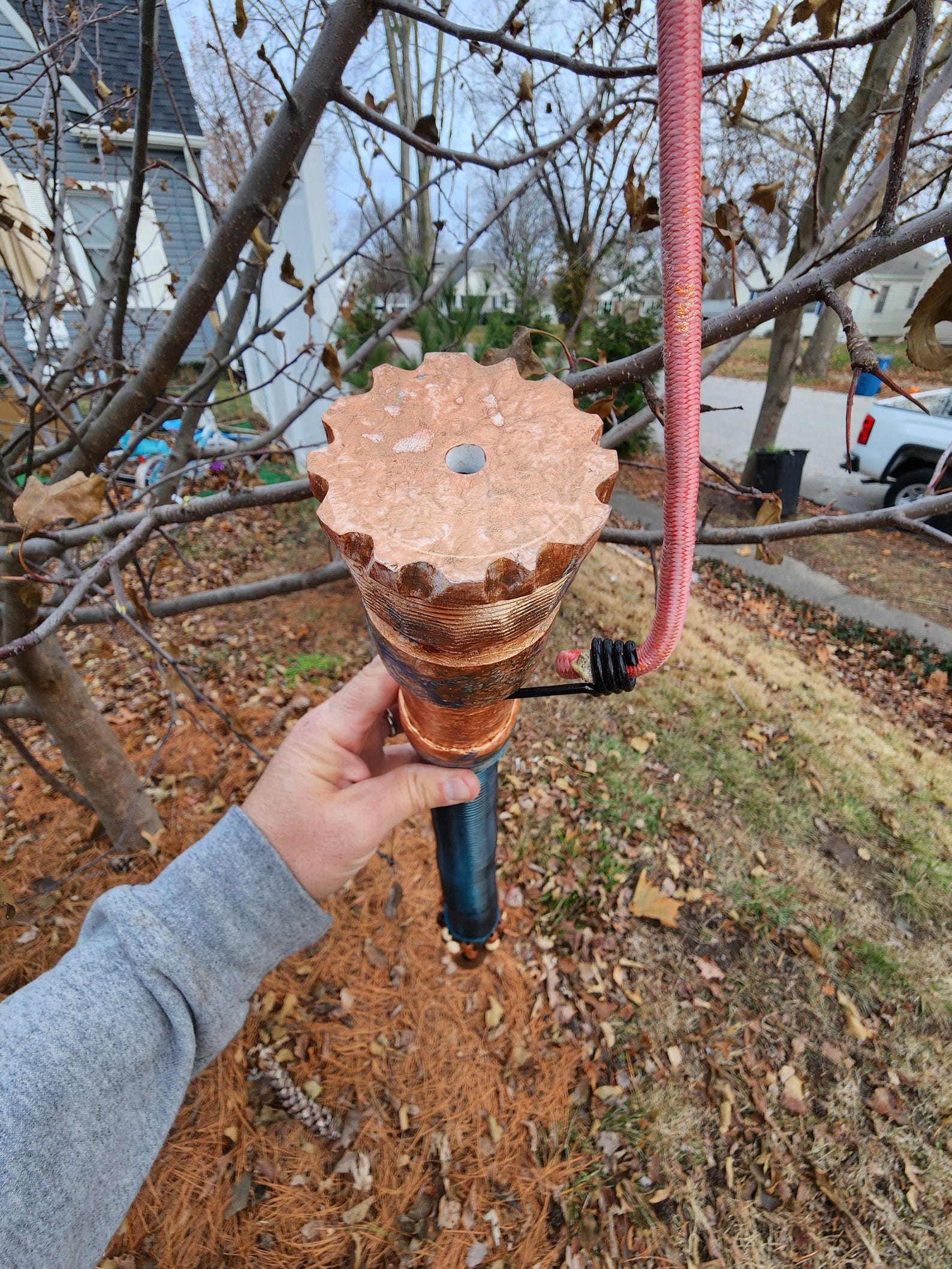 Unique and Calming Unusual Hose Flute Handmade Musical Instrument-yool ...