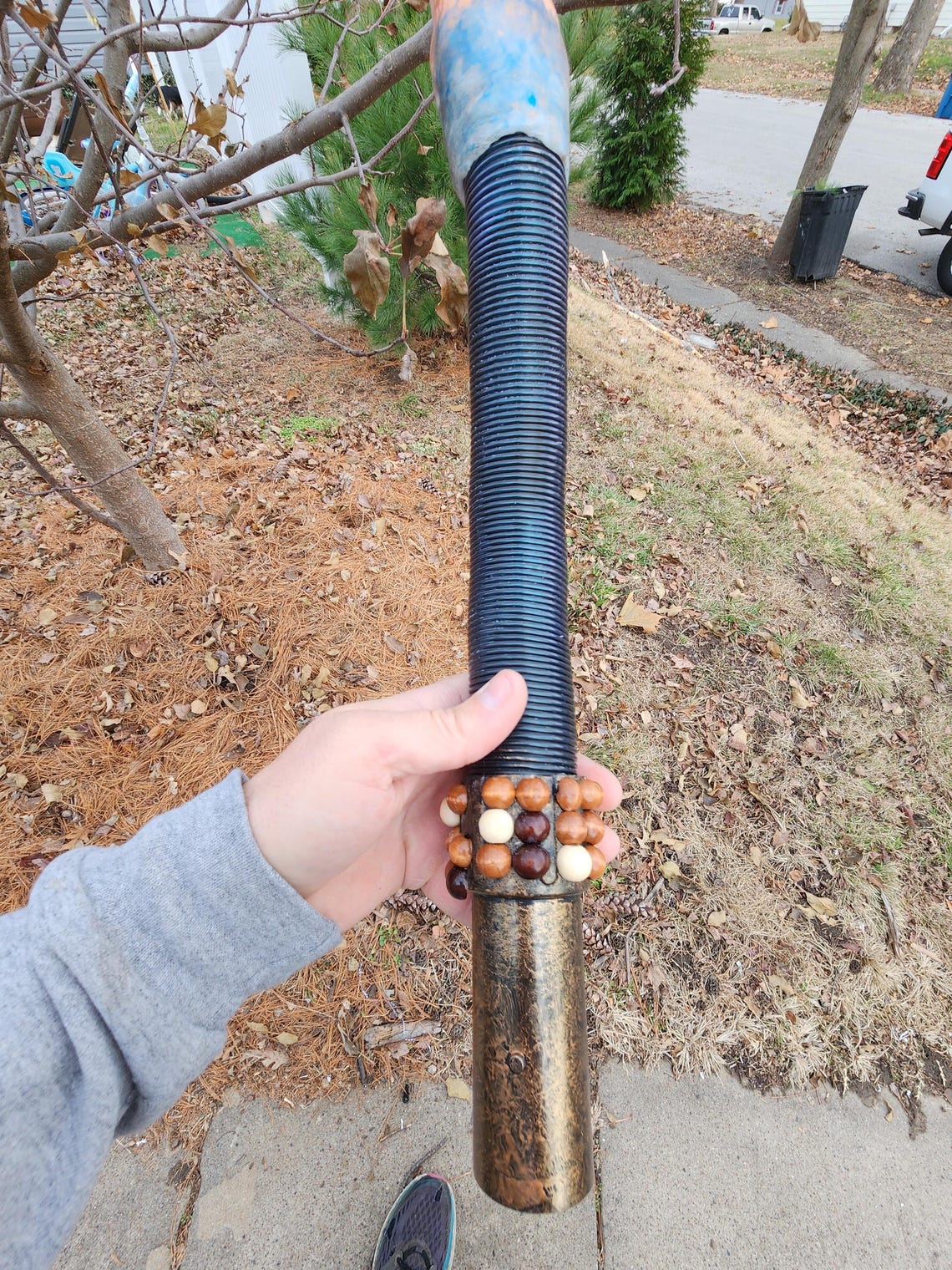 Unique and Calming Unusual Hose Flute Handmade Musical Instrument-yool ...