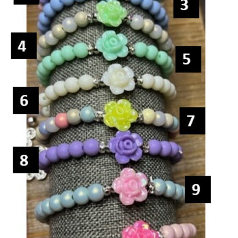 Rose Flower Bracelet - Etsy