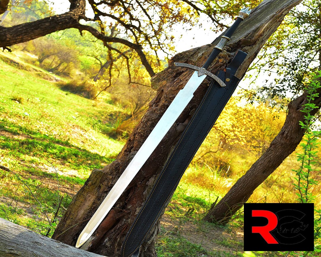 Custom Longsword Two-handed Sword Historically Accurate Sword Scabbard ...