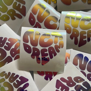NCT DREAM Vinyl Decal for Lightstick - Etsy