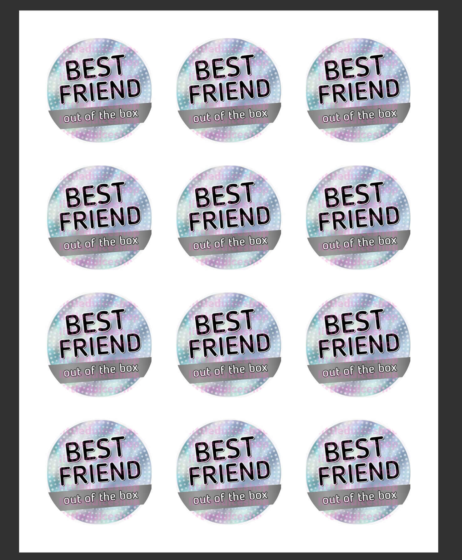 Ron's Gone Wrong- Best Friend Out of the Box Digital Download Sticker ...