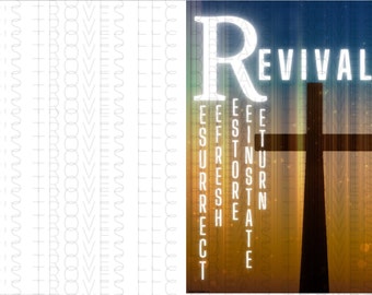Church Worship Revival Template - Etsy UK