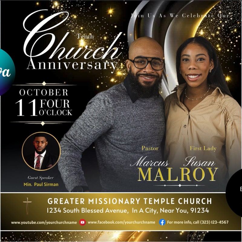 Watch Night Service Flyer - Etsy