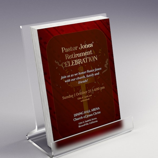 Pastor Retirement Program - Etsy