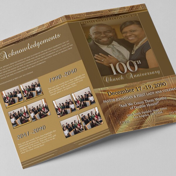 Church Souvenir Booklet - Etsy