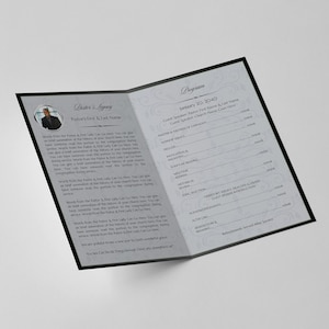 CANVA Pastoral Installation Service Brochure | Green Black Service ...