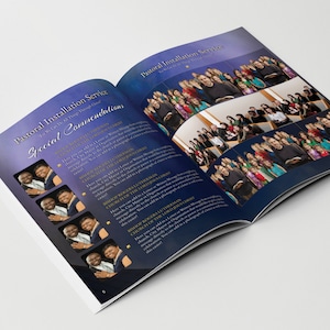 CORJL Pastoral Installation Program & Invitation Flyer Template ...