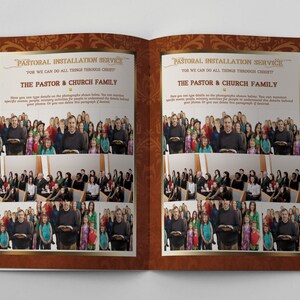 CORJL Pastoral Installation Pastor Program Template | Editable in Corjl ...