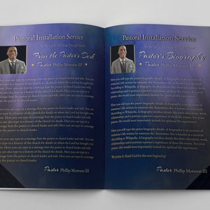 CORJL Pastoral Installation Program & Invitation Flyer Template ...