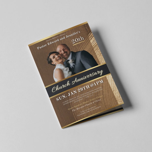 Black Church Pastor Anniversary Programs - Etsy