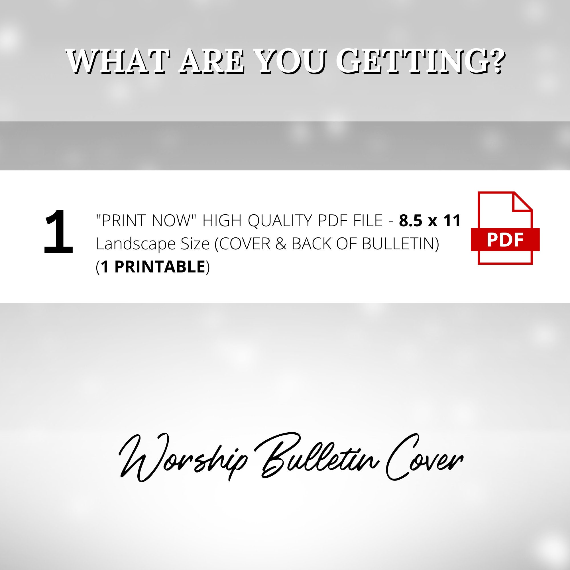 Easter Sunday Bulletin Covers