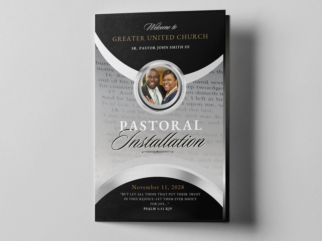 Pastoral Installation Service Brochure | Pastoral Installation Service ...