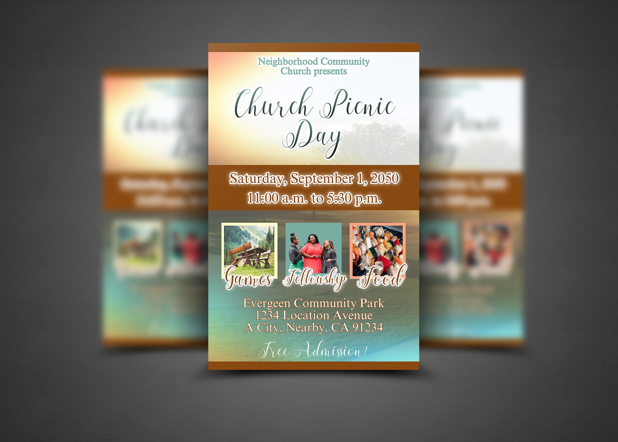 Church Picnic Flyer