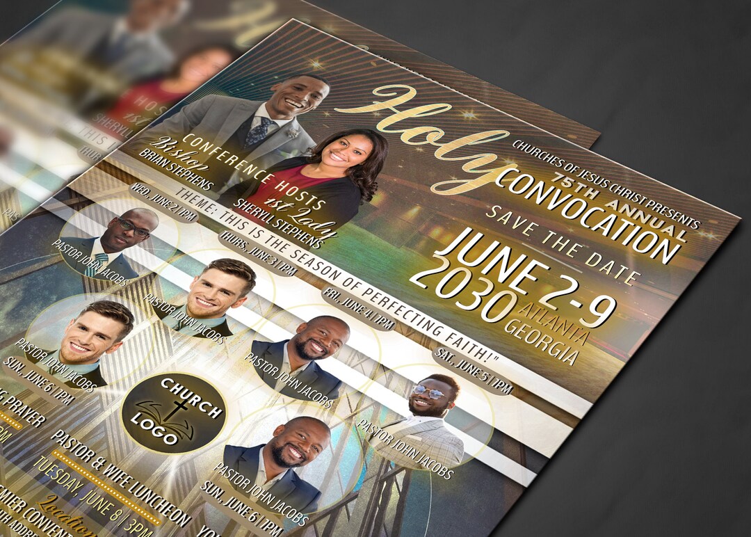 CORJL Church Flyer | Editable Text and Photo Template in Corjl | Size ...
