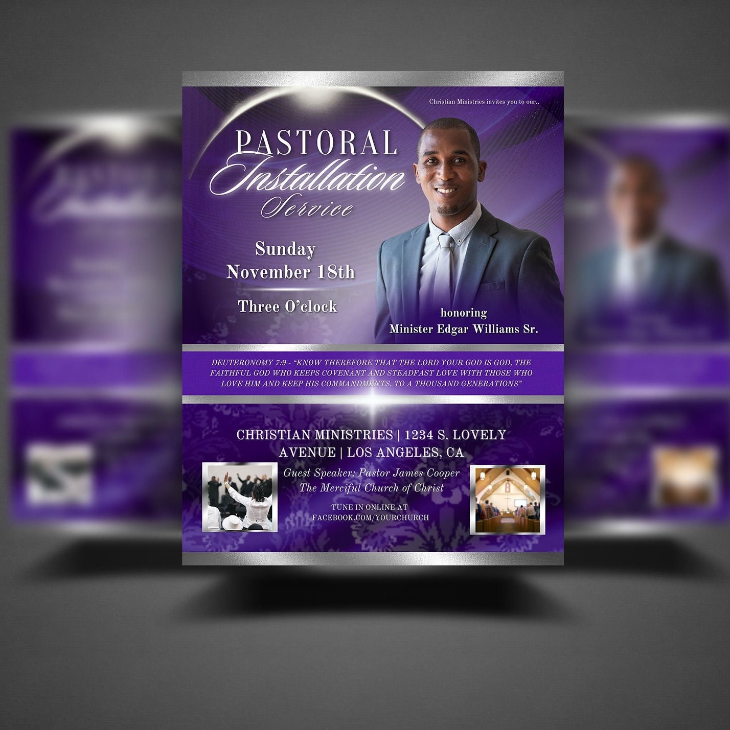 Installation Church Programs Pastor's Installation Celebration