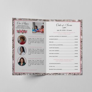 CANVA Womens Church Program | Conference | Retreat Event Program ...