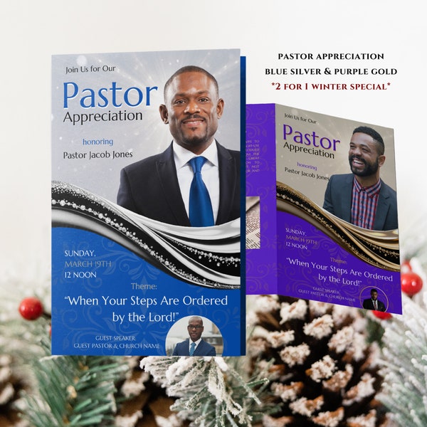 Pastor Appreciation Program - Etsy