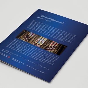 Canva Pastoral Installation Pastor Program Template | Editable in Canva ...