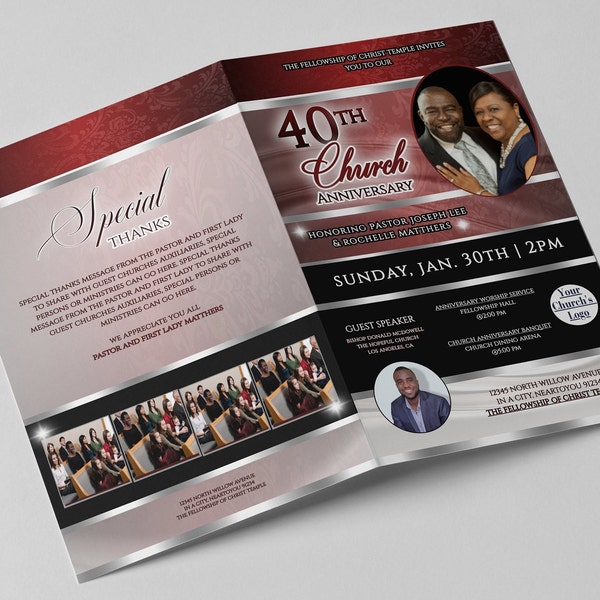 Pastor Appreciation Program - Etsy