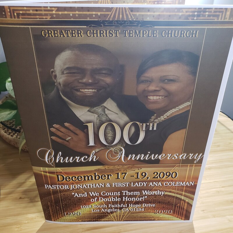 Church Souvenir Booklet - Etsy