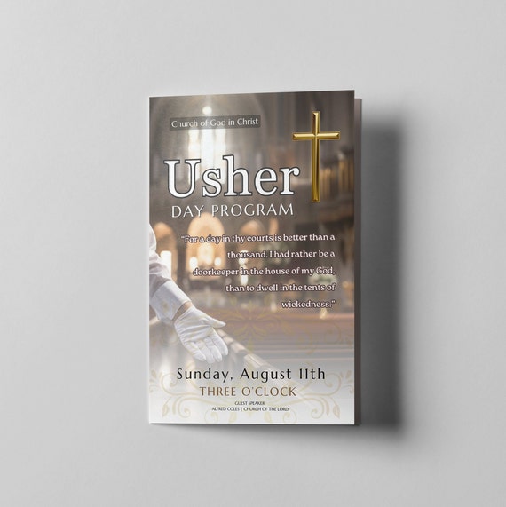 Church Usher Board Anniversary