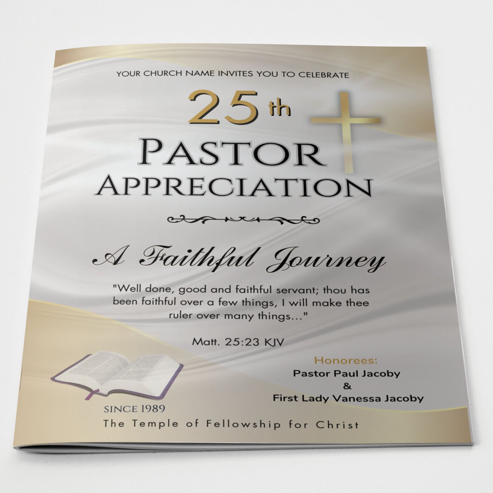 Sample Pastor Appreciation Invitation