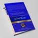 Royal Blue & Gold Church Program Template | Anniversary, Pastoral ...