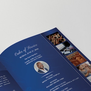 Canva Pastoral Installation Pastor Program Template | Editable in Canva ...