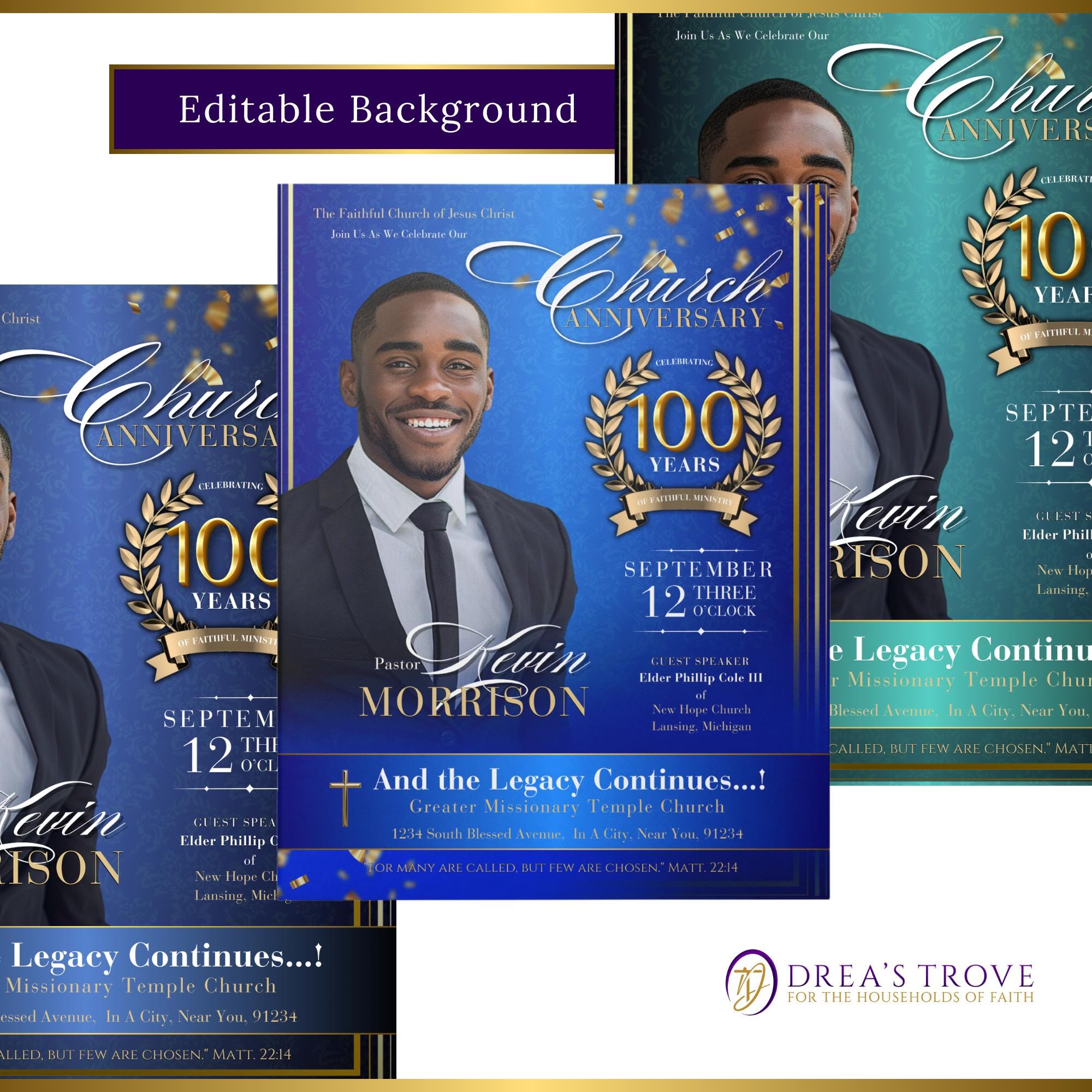 Church Anniversary Ad Book